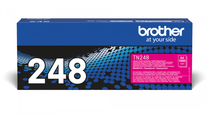 Toner Brother TN-248M purpurowy - Sklep Komputerowy Delkom