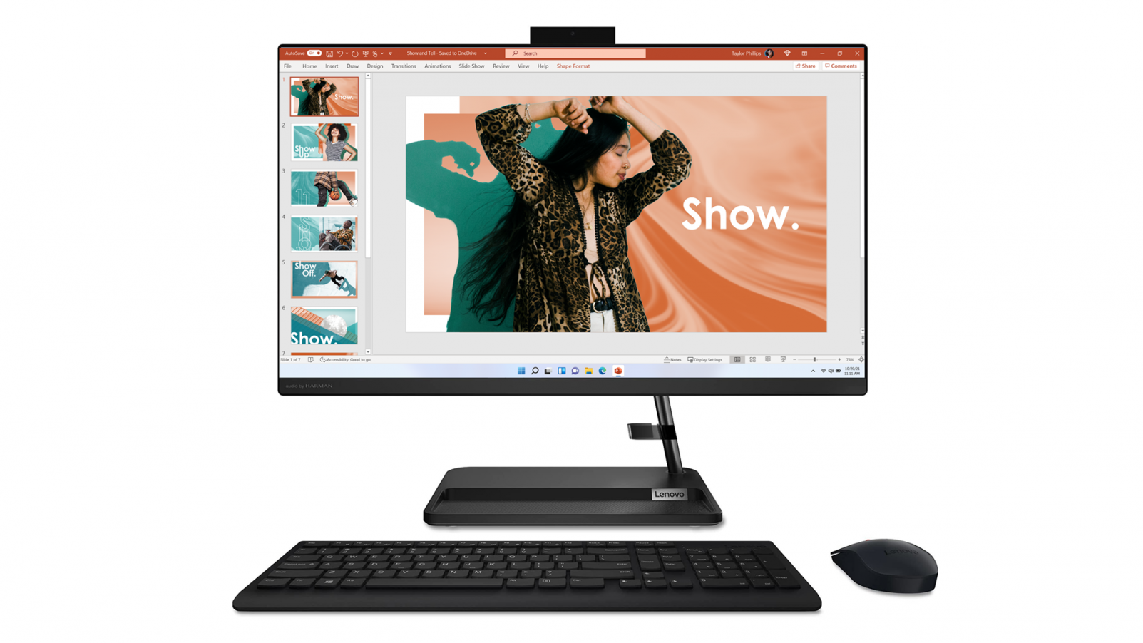 Komputer AiO Lenovo IdeaCentre 3 27IAP7 F0GJ00UDPB i3-1215U 27" FHD 8GB ...