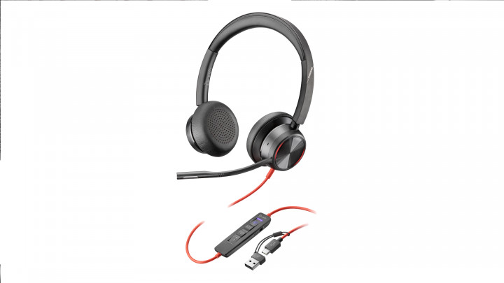 Słuchawki przewodowe HP Poly Blackwire 8225 Stereo Microsoft Teams USB ...